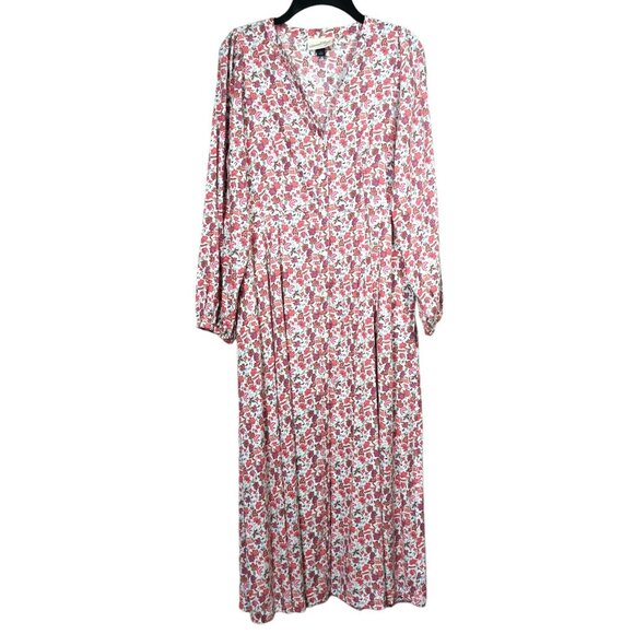 Universal Thread | Dresses | Universal Thread Long Sleeve Floral Midi ...